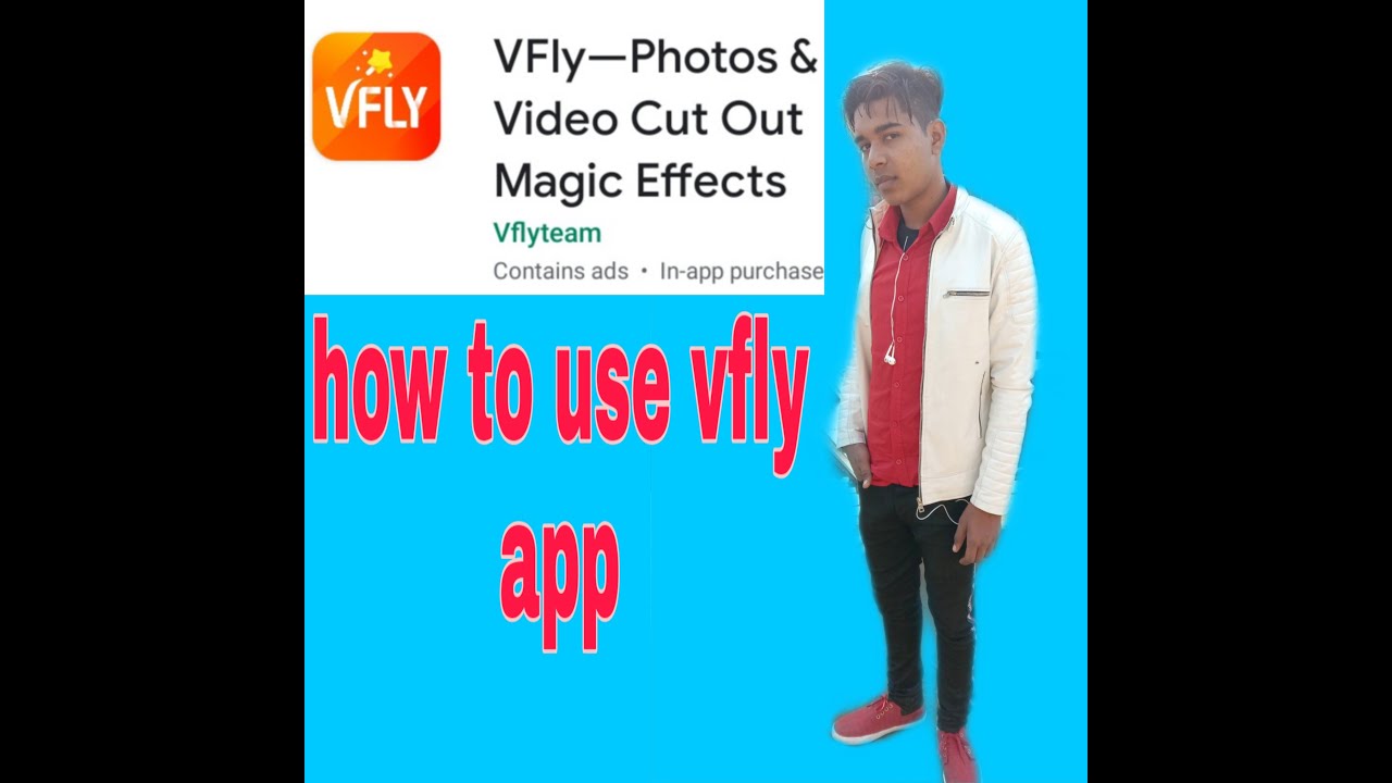 How to use vfly app like and subscribe - YouTube