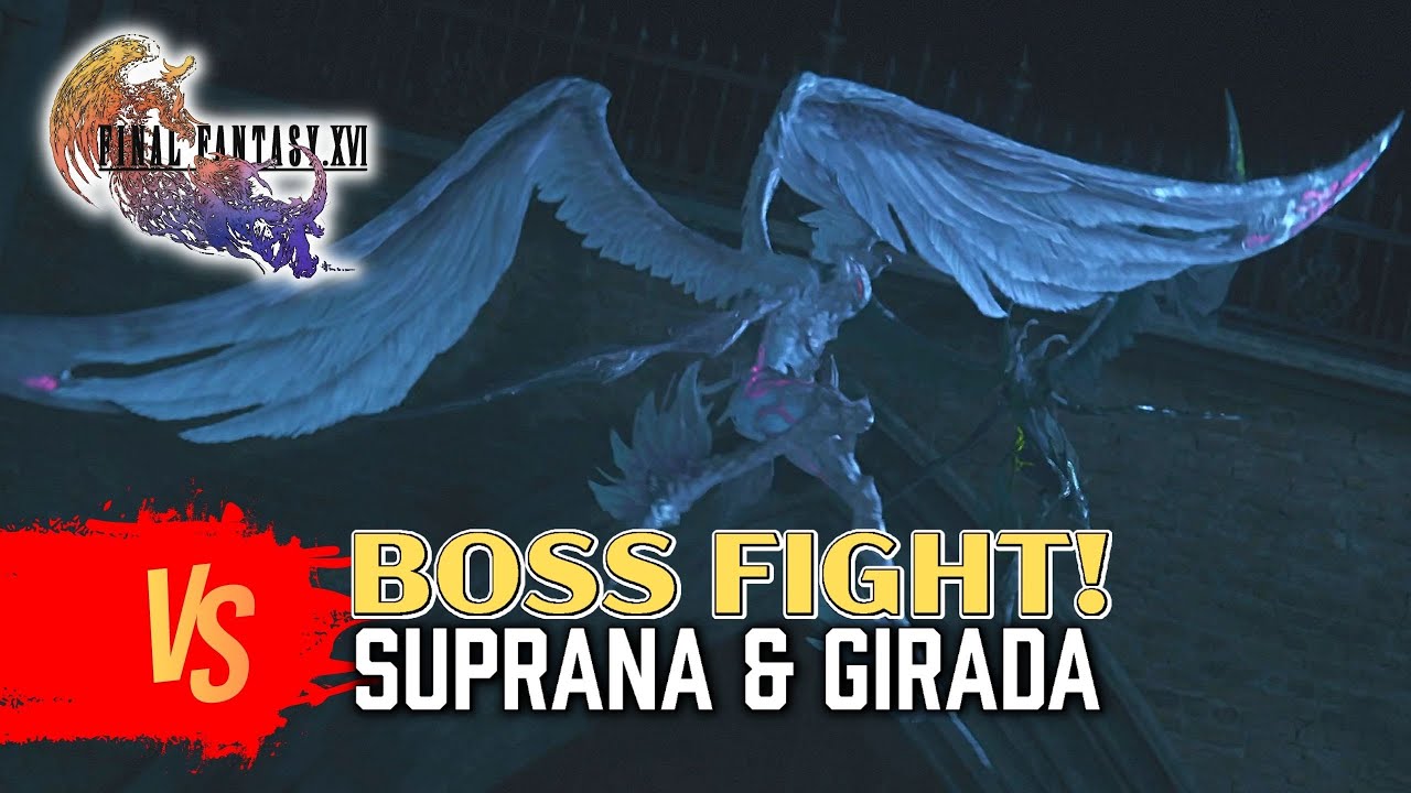 Toppling The Twins Suprana and Chirada - Final Fantasy 16 Boss Fight ...