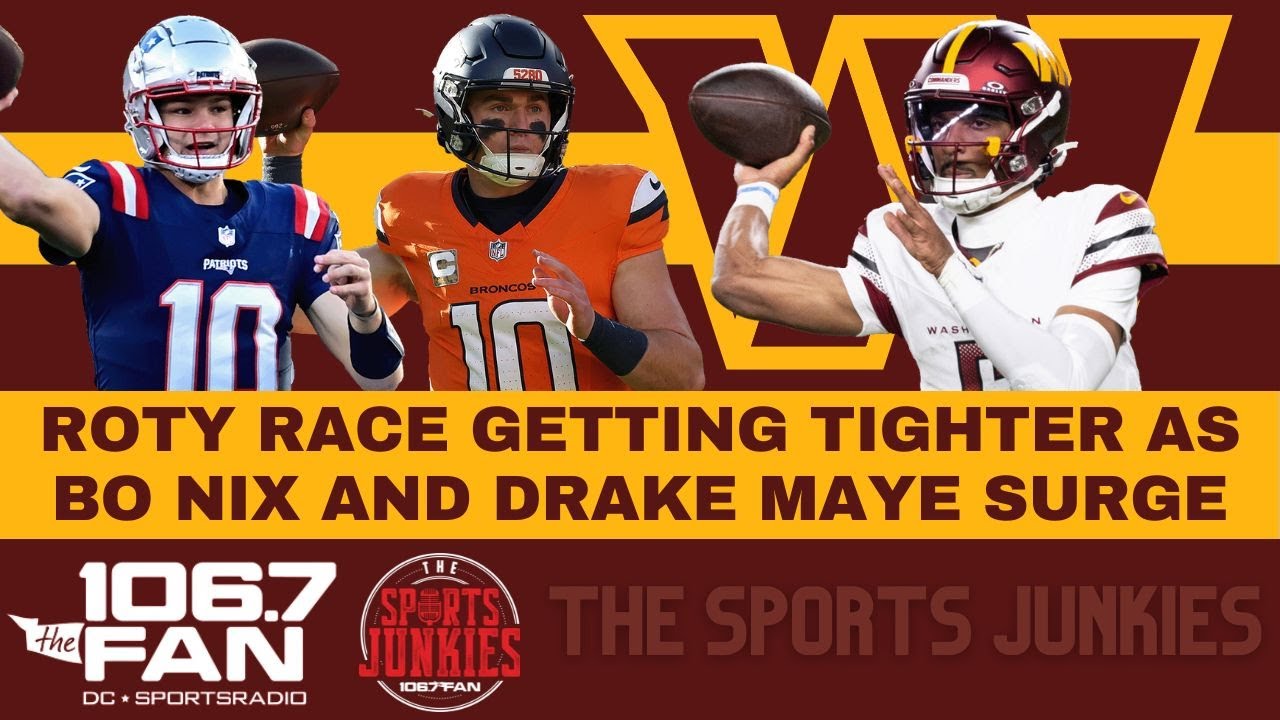 Does Jayden Daniels Deserve To Win ROTY? | Sports Junkies - YouTube