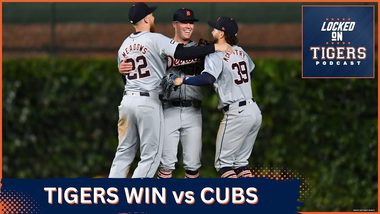 Tigers Beat Cubs: Sweeney First MLB Home Run - YouTube