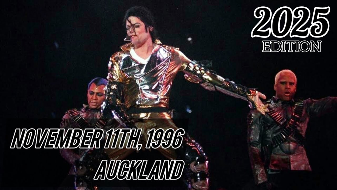 Michael Jackson - HIStory Tour Live in Auckland (November 11, 1996 ...