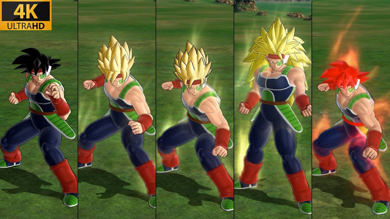Dragon Ball Raging Blast 2 Mods - Bardock All Transformations "Super ...