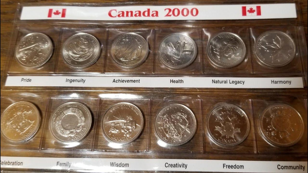 Canada Millennium Quarter Set - YouTube