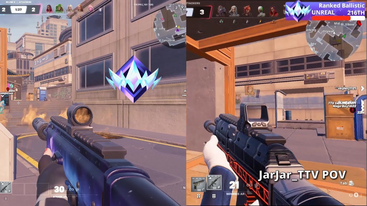 VS STREAMERS IN BALLISTIC RANKED #3! - YouTube