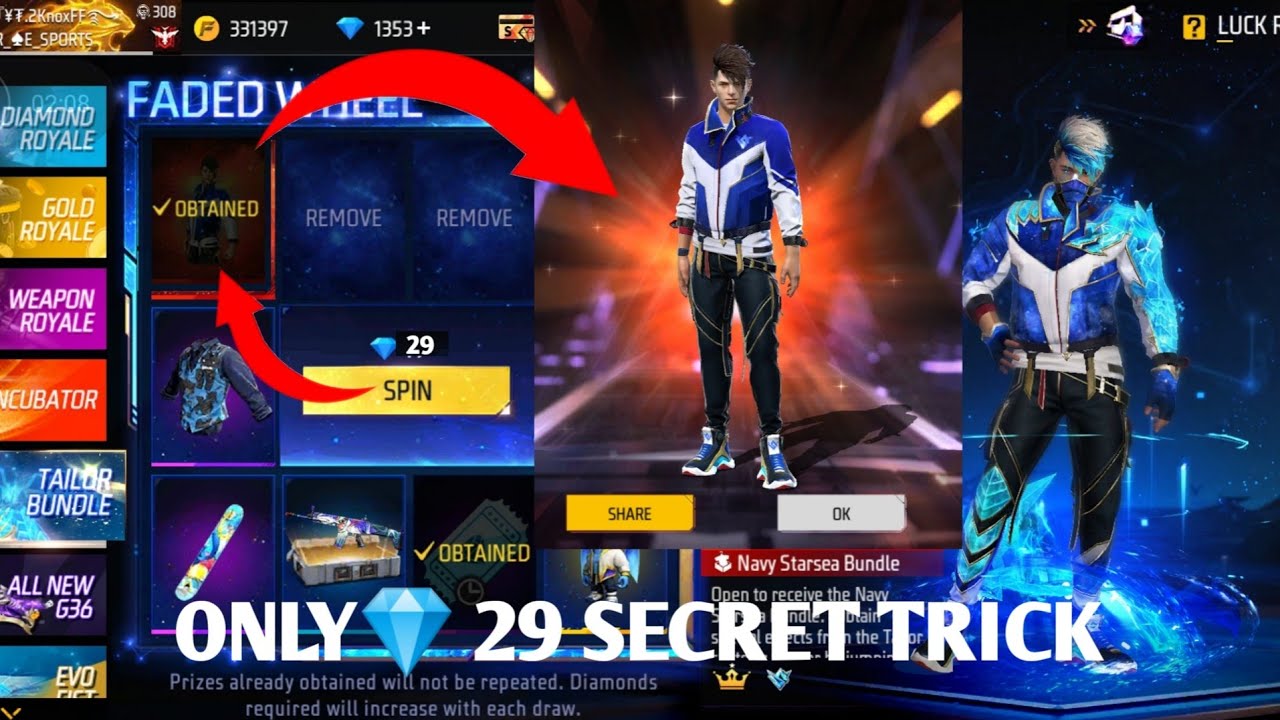 2 Knox FF GALAXY WHEEL EVENT FREE FIRE | FREE FIRE NEW EVENT | FF NEW ...