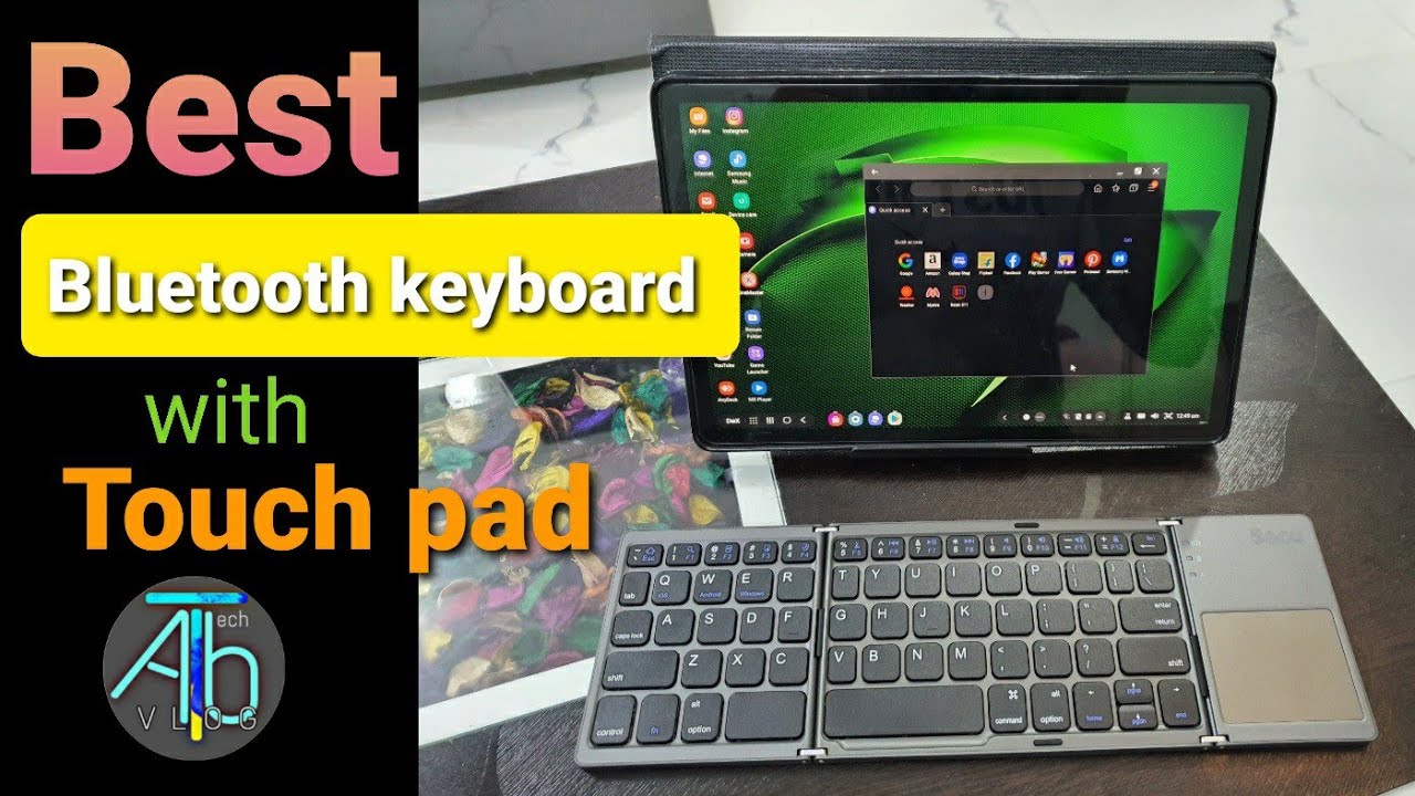 Best bluetooth keyboard with touch pad for any IOS Android & Windows ...