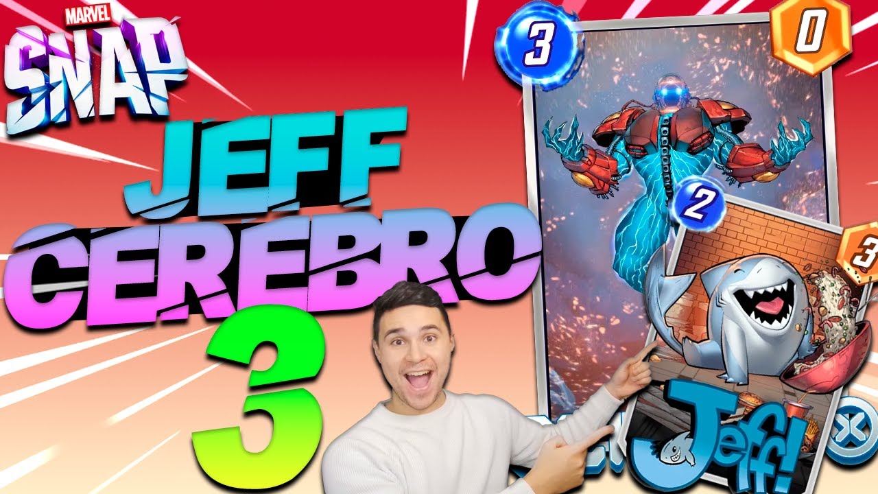 EL MEJOR MAZO con JEFF, CEREBRO 3!! MARVEL SNAP ESPAÑOL - YouTube
