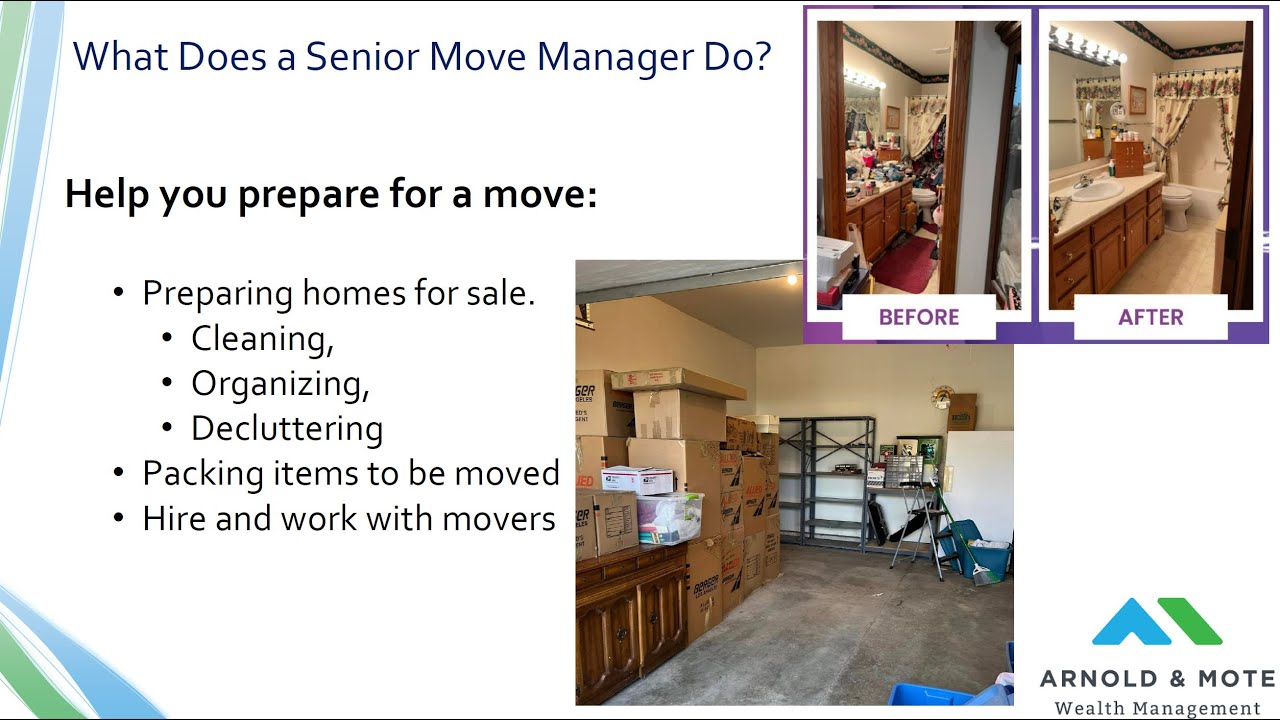 Working with Senior Move Manager - Tips for senior relocation, moving ...