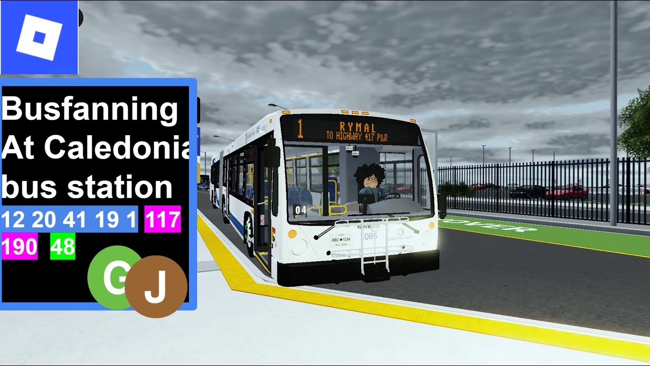 VAMOS Bus Simulator | Busfanning at Caledonia Bus Station 12, 20, 41 ...