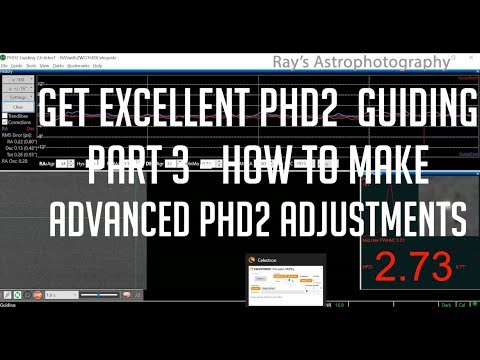 Get Excellent Guiding with PHD2 - Advanced PHD2 adjustments - Part3 ...