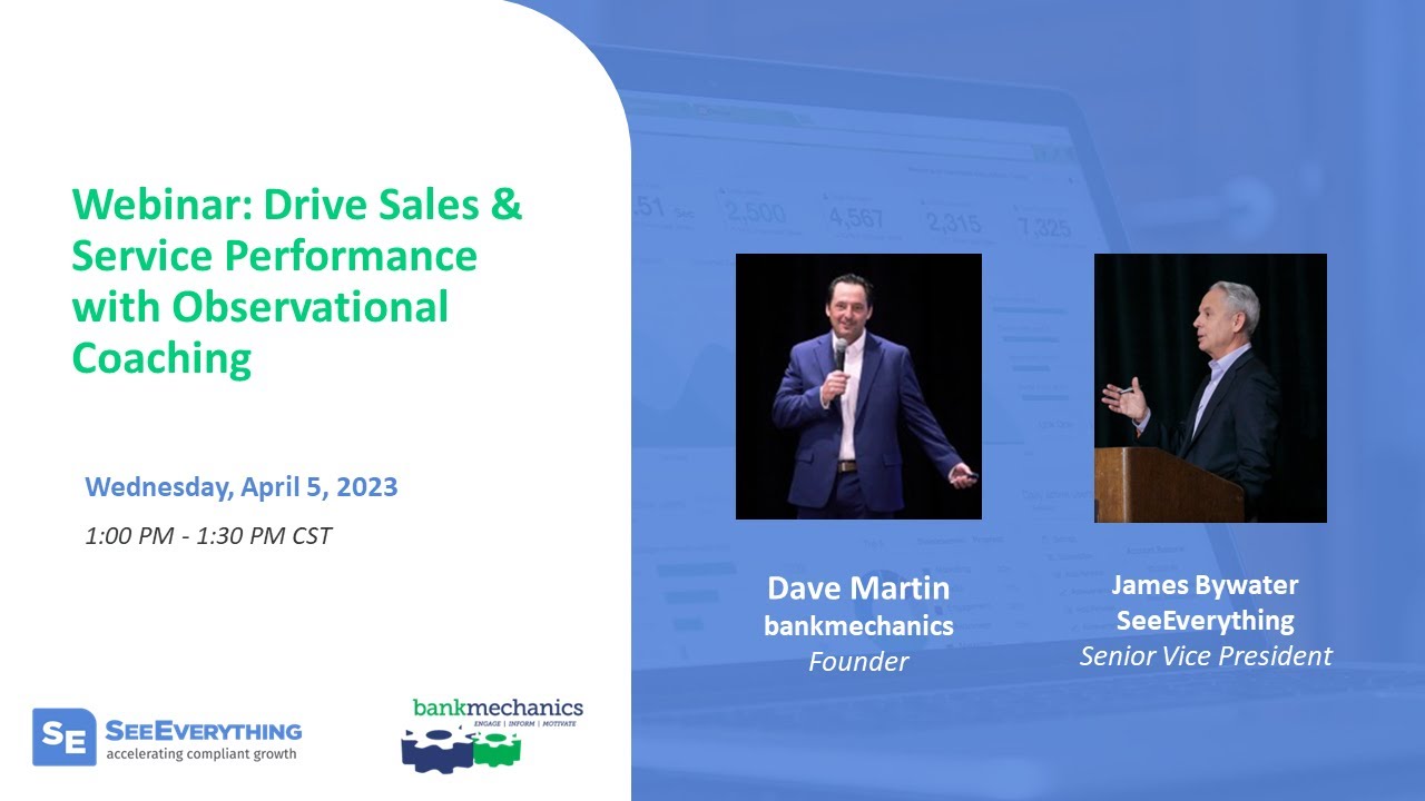 Webinar: Drive Sales and Service Performance with Observational ...