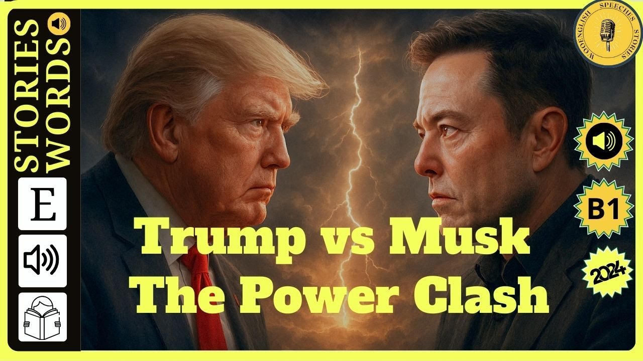 Trump vs Musk The Power | Learn English Through Story| Graded Reader ...