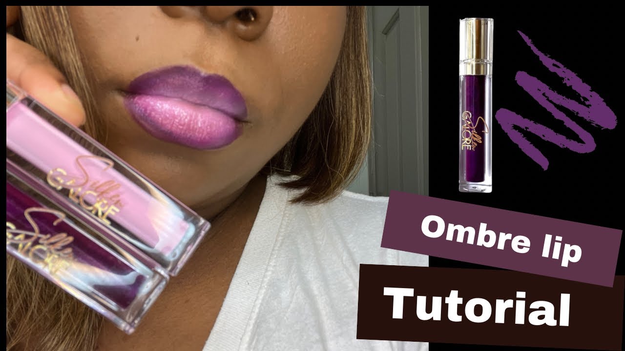 OMBRE LIP TUTORIAL 💄 || BEGINNER FRIENDLY|| PINK & PURPLE 🙀 - YouTube