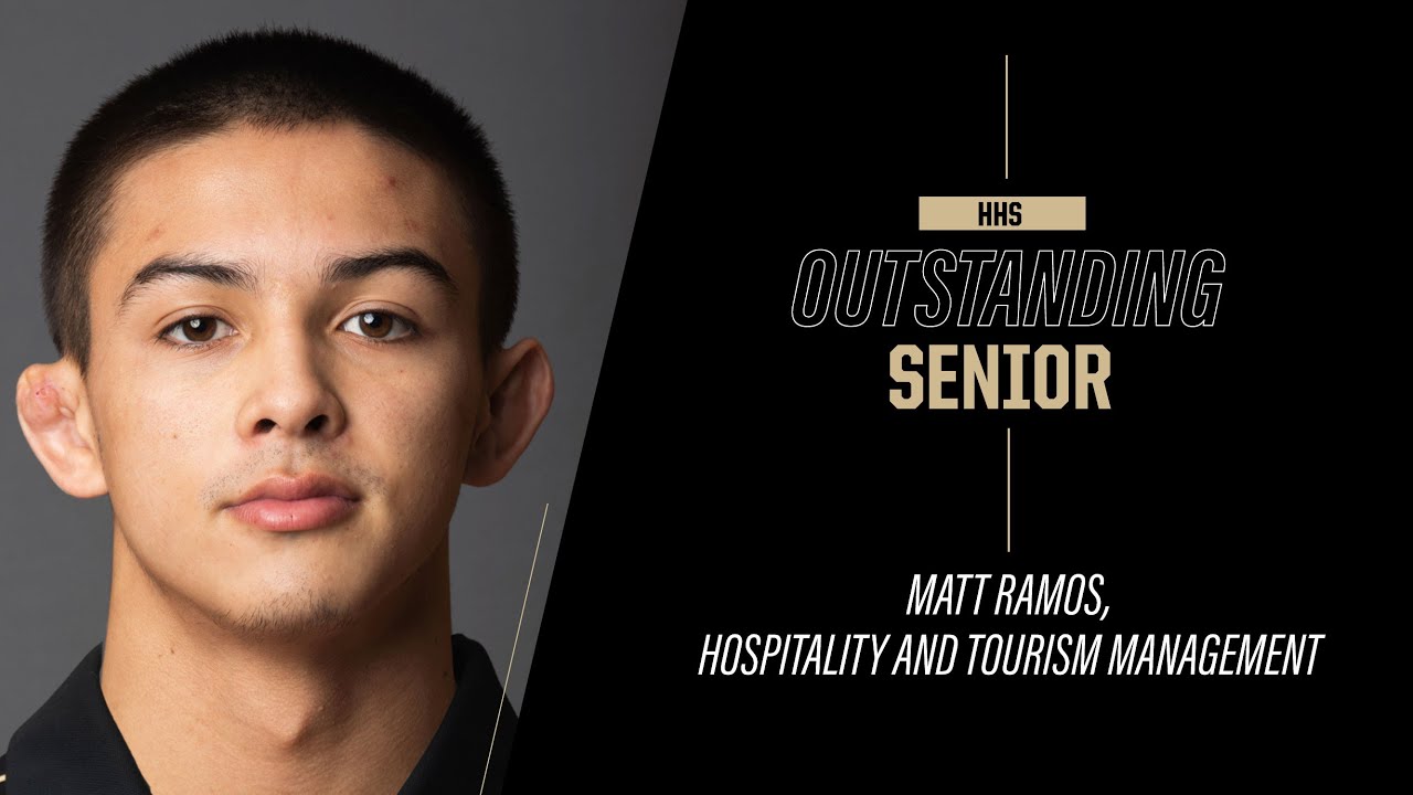 2024 HHS Outstanding Senior: Matt Ramos - YouTube