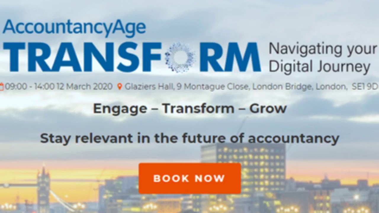 Accountancy Age announces new event series - YouTube