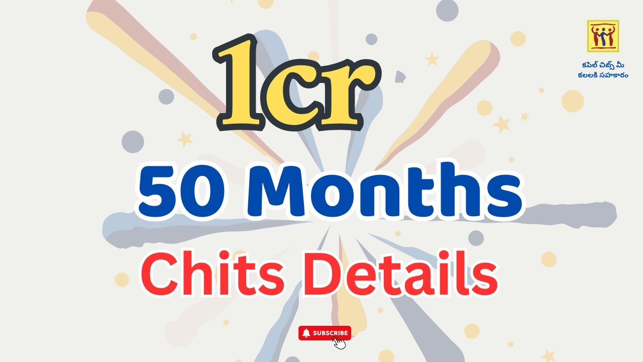 Full details of Chits || 1crore chits || Kapil chits || Kapil Group ...