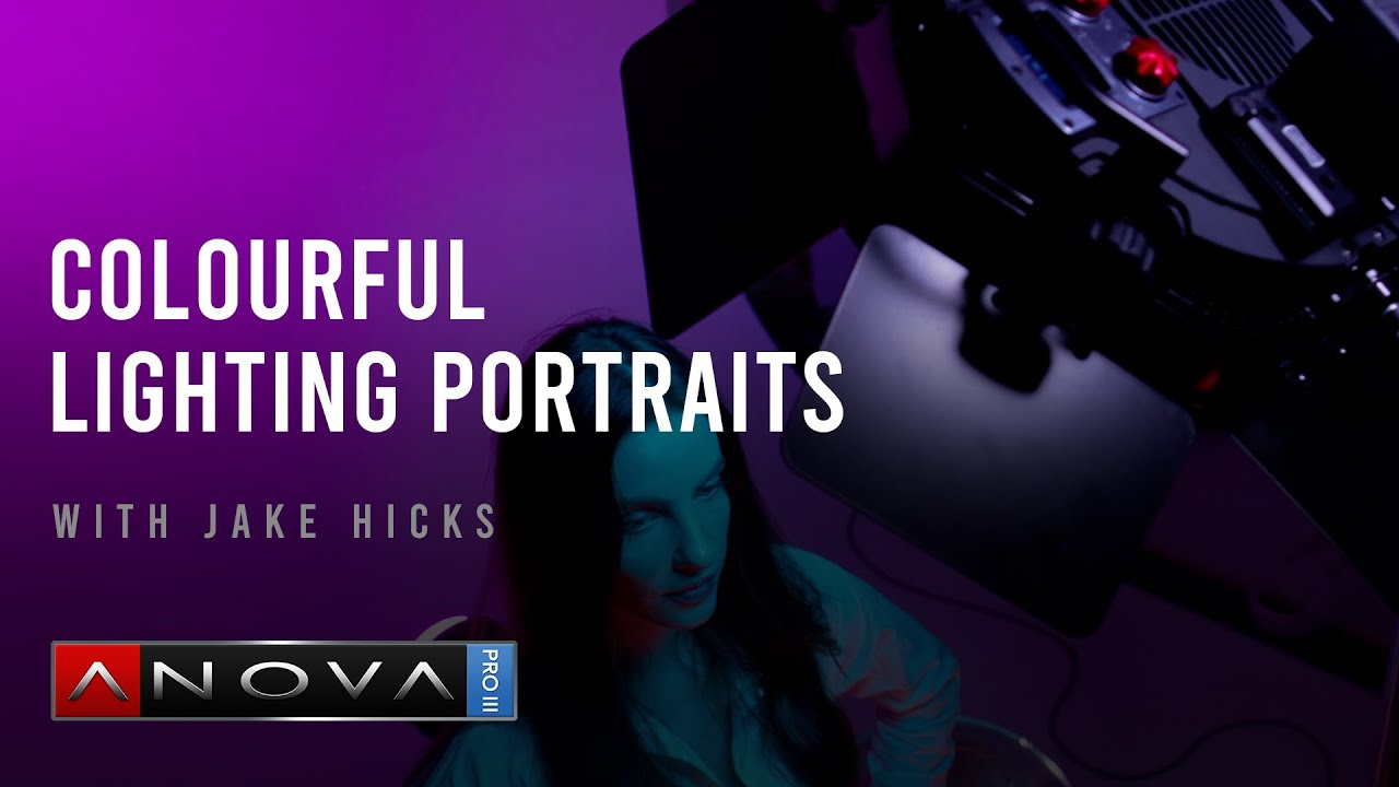 How to create Colourful Lighting Portraits with Jake Hicks and the ...