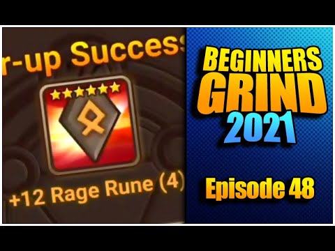 Crafting the Perfect RAGE RUNE! (Summoners War: Beginners Grind 2021 Ep ...