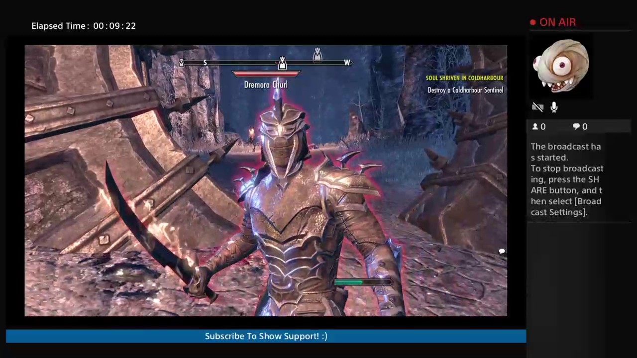 ESO ONLINE SETUP ACCOUNT LIVESTREAM - YouTube