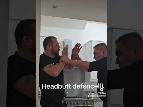 Headbutt defence, krav maga - YouTube