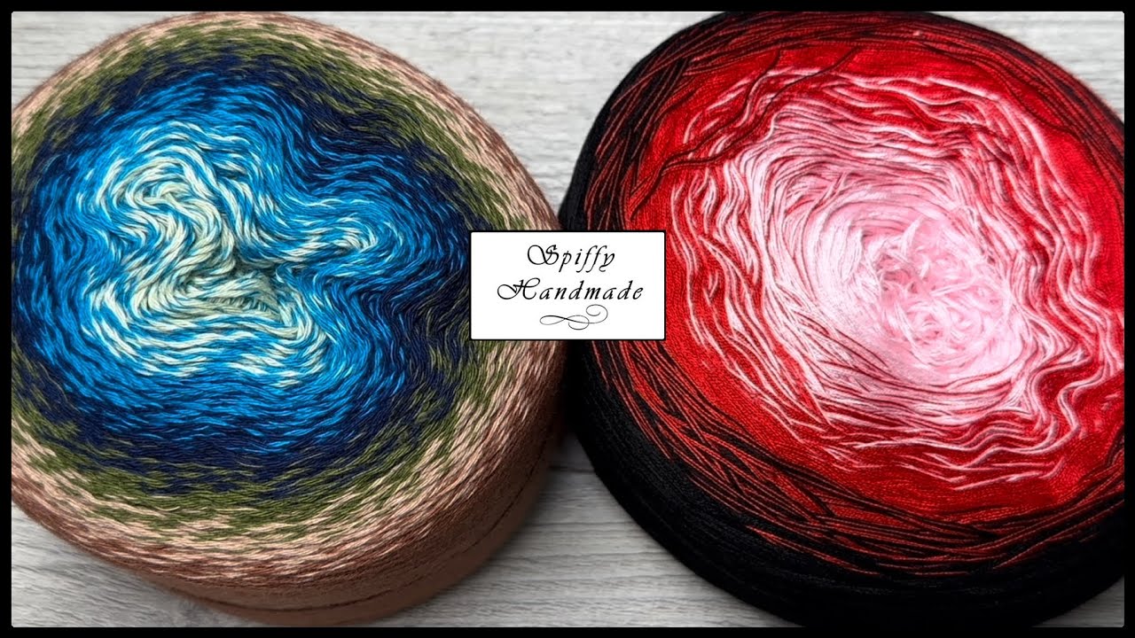 Review of two Temu Cake Yarns!! #temu - YouTube