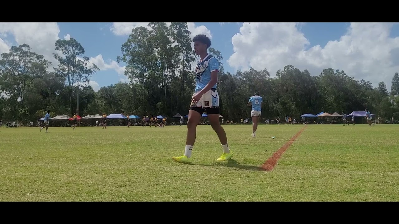 Toa pasfika 9s comp day 2 game 2 part 1 - YouTube