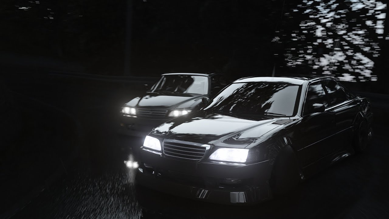 Toyota Chaser JZX100 w/ Toyota Cresta JZX100 on Happogahara | Assetto ...
