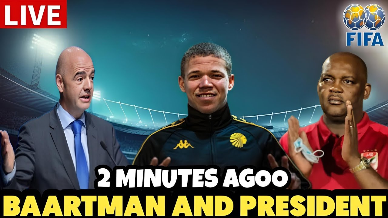 🔴SPORT NEWS: YOU WON'T BELIEVE FIFA'S MOVE ON BAARTMAN CASE! KAIZER ...