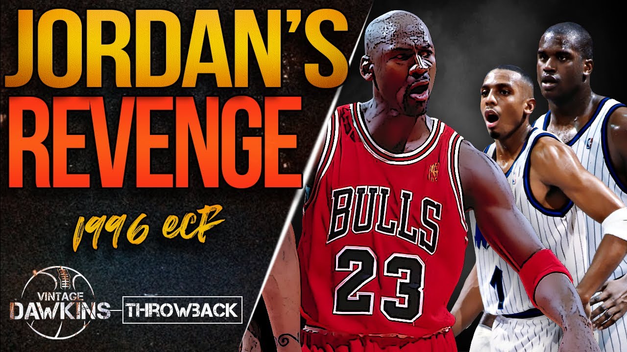 Michael Jordan’s Revenge On Shaq and Penny | 1996 ECF Game 4 - YouTube