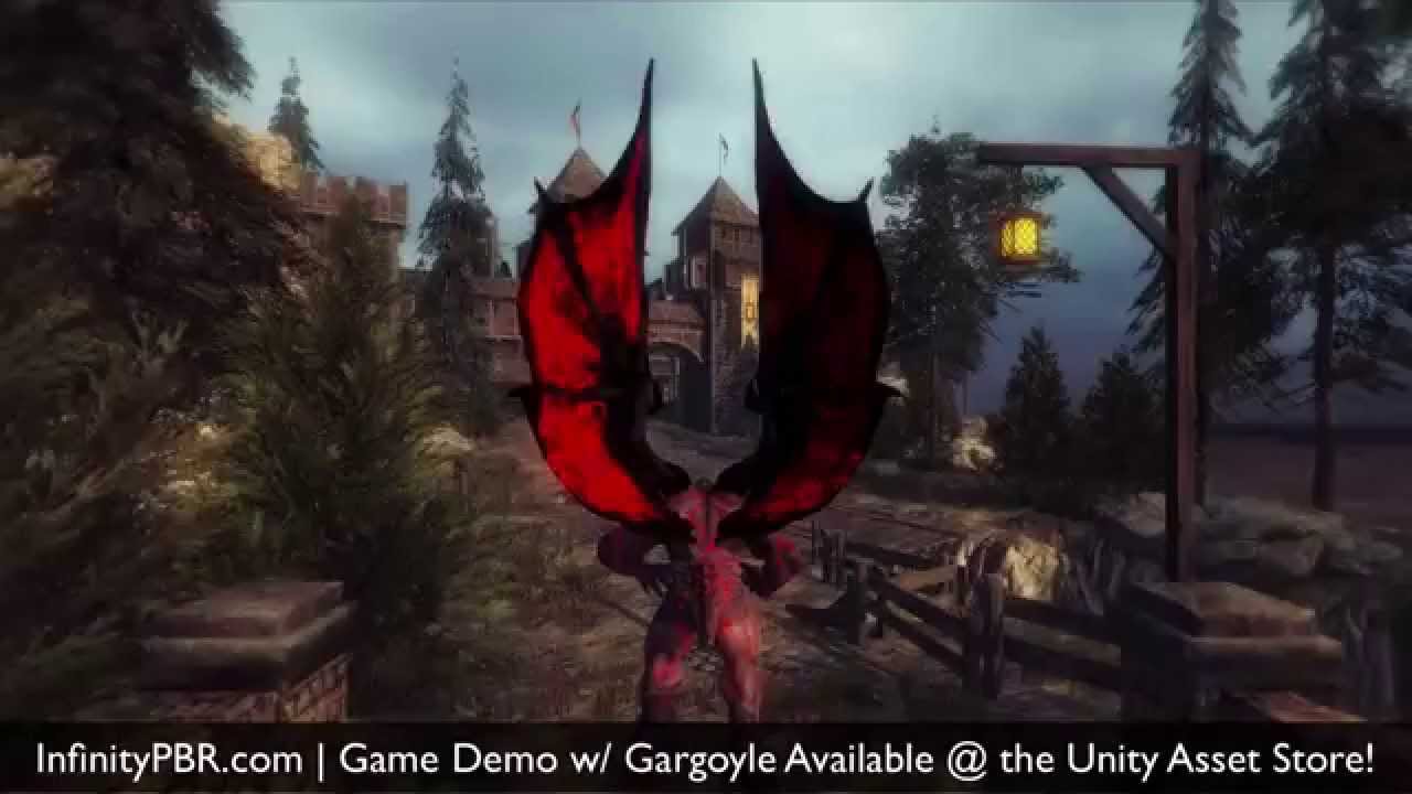 Gargoyle Game demo WIP - YouTube