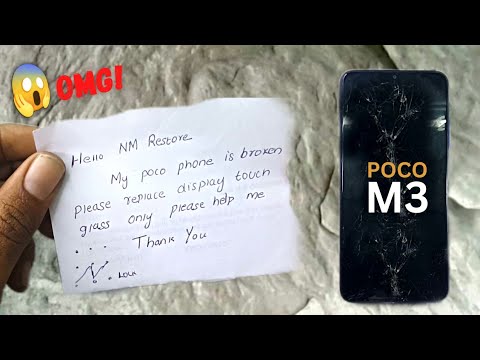 Restoration Cracked Phone Restore Poco M3 For My Fans - YouTube