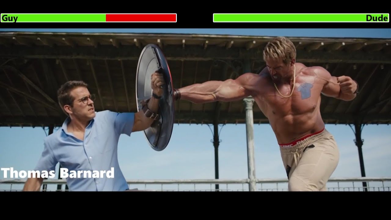 Free Guy (2021) Final Battle with healthbars - YouTube