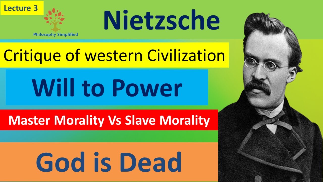 Nietzsche | Death of God | Master and Slave Morality | Critique of W. C ...