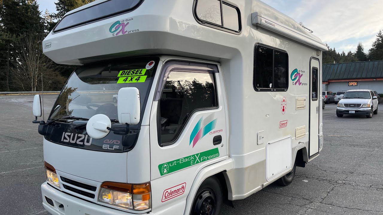 Sold : 1995 Isuzu Elf RV Outback Express 4WD AT 3.2L DIESEL 17,200mi ...