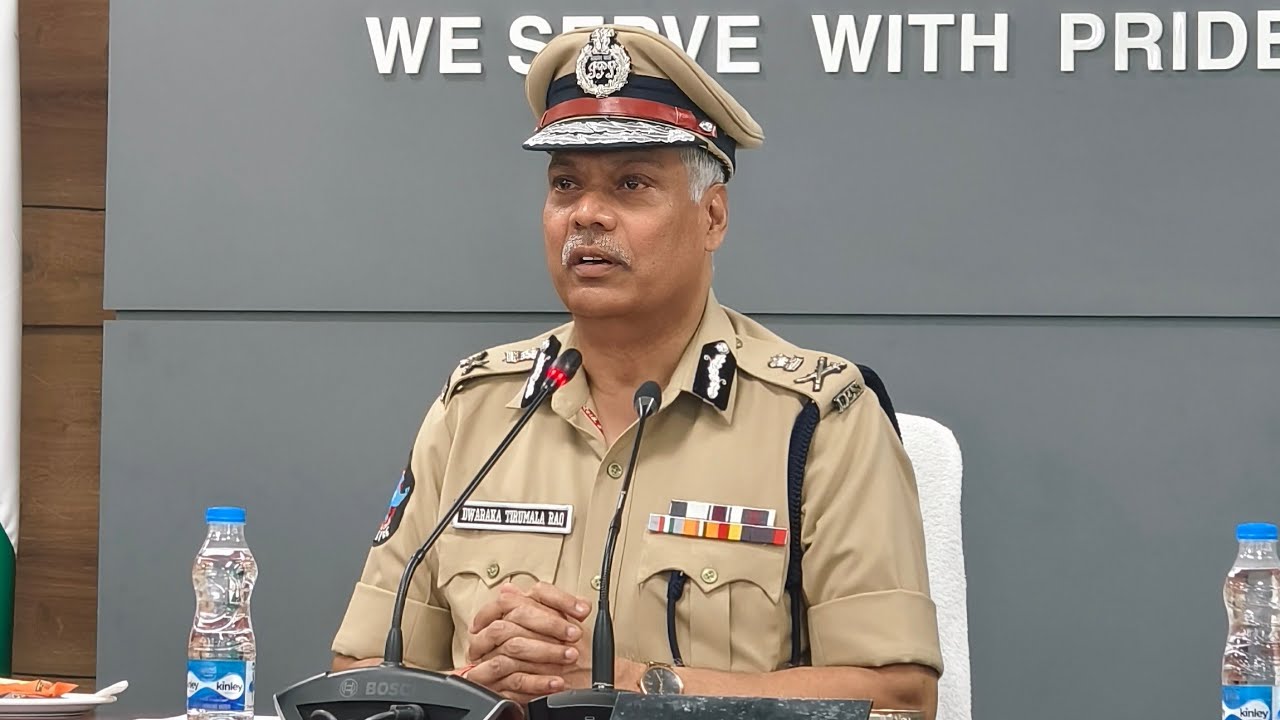 DGP Dwarka Tirumalarao IPS Press meet | Police Commemoration Day # ...