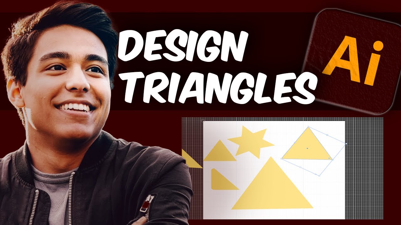 Illustrator Pro 2024: How to Design and Customize Triangles - YouTube