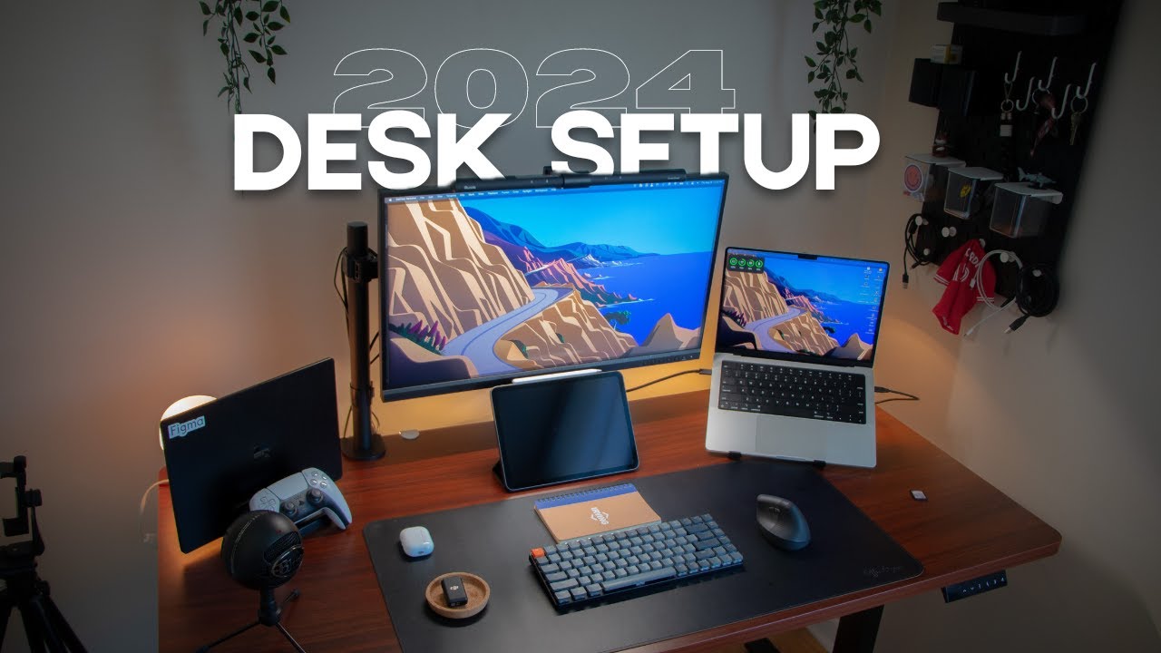 The ULTIMATE $1000 desk setup 2024 - YouTube
