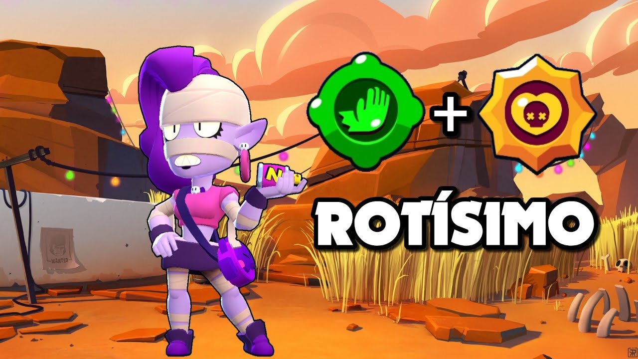 EMZ SIGUE ESTANDO ROTÍSIMA CON SU GADGET Brawl Stars - YouTube