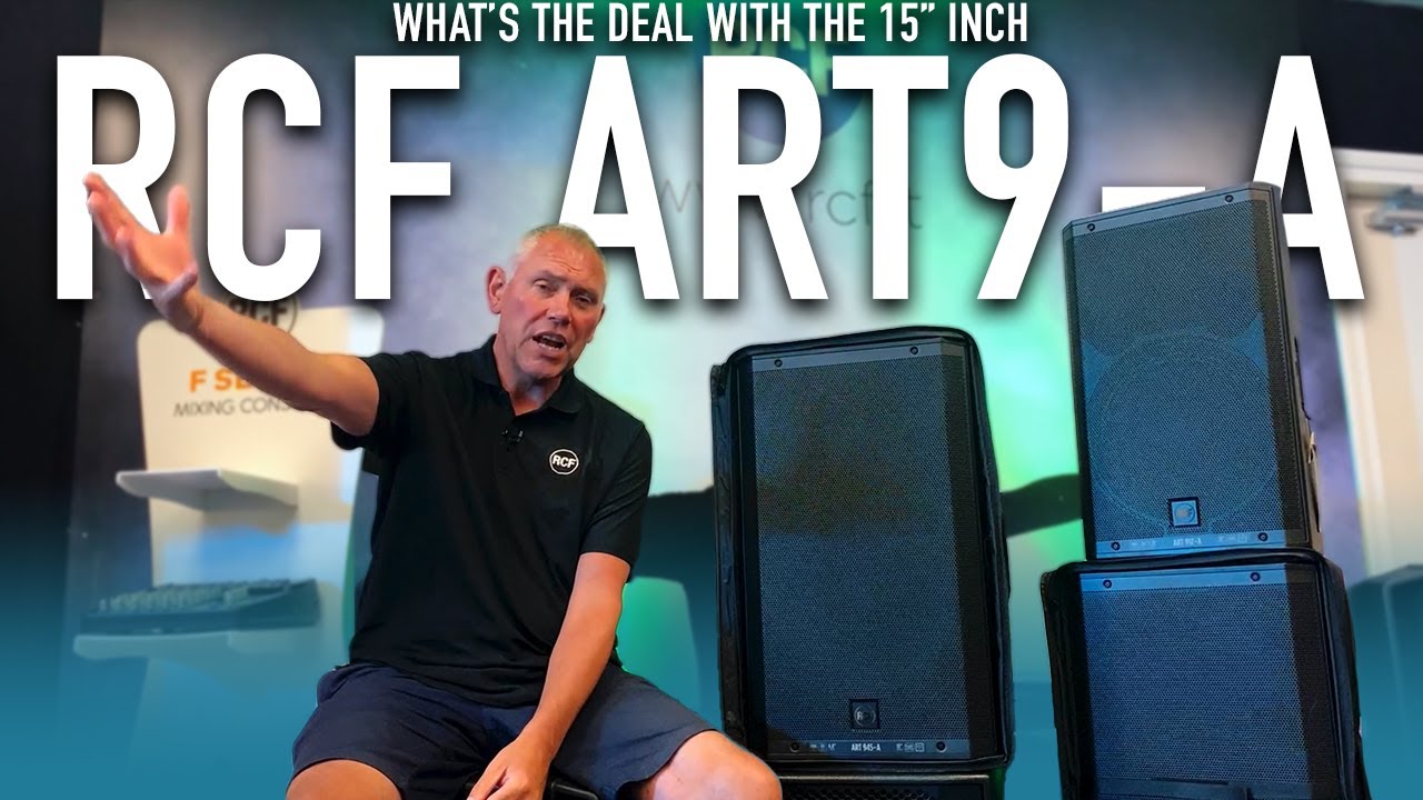 The differences between the RCF ART915, ART935 and ART945 - YouTube
