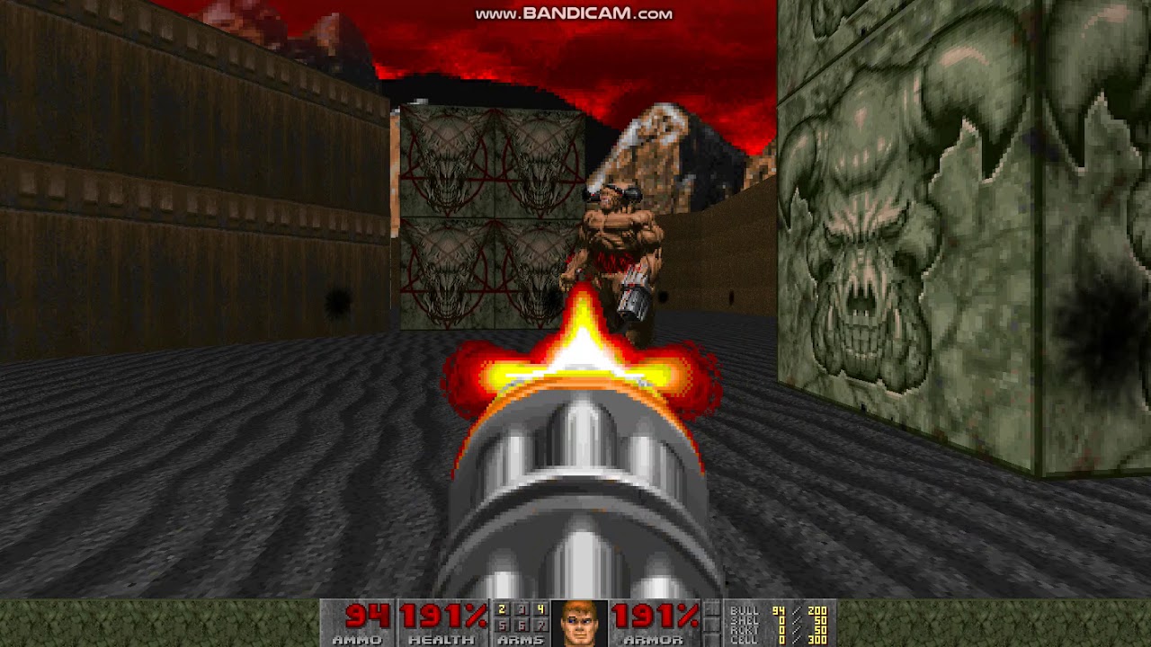 Doom - BJ from Wolfenstein grabs his Chaingun and humiliates the ...