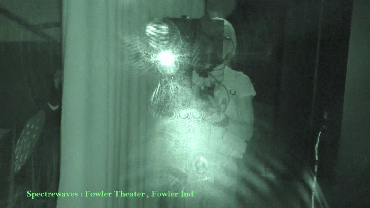 Fowler Theater ovilus and spirit box - YouTube