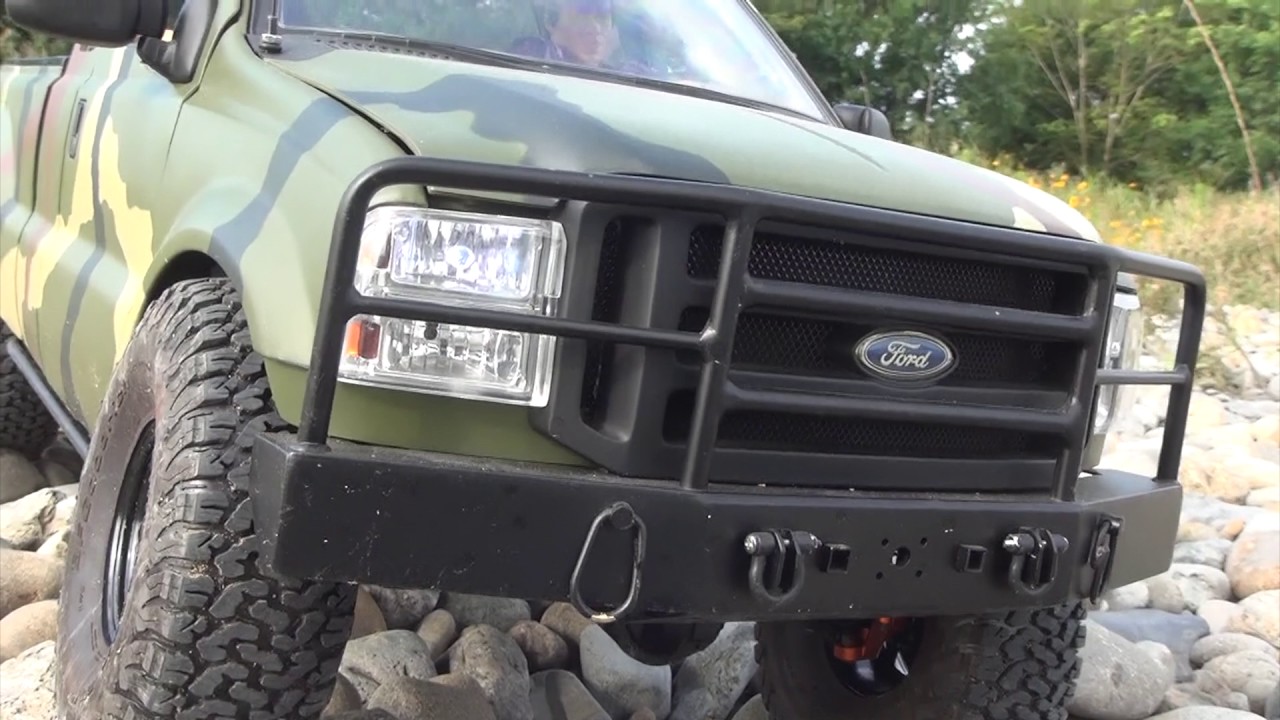 [Scale RC] Ford F-350 Super Duty (trailer) - YouTube