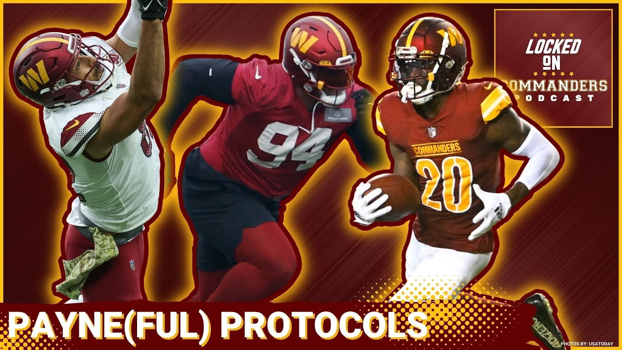Washington Commanders Daron Payne, Logan Thomas Updates | Dotson ...