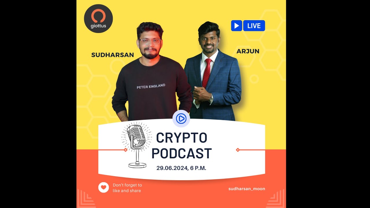 Podcast with Giottus COO - Co- Founder - Arjun #cryptocurrency # ...