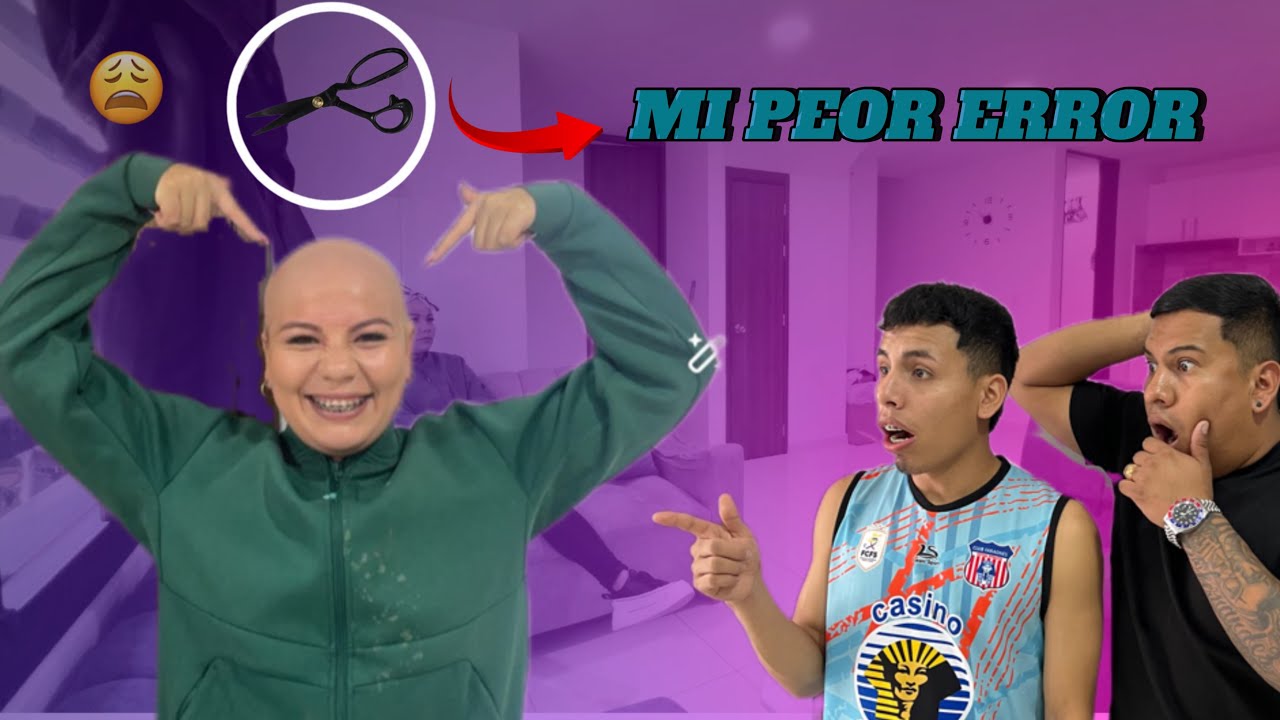 ME CALVIE - MI NOVIO REACCIONA A MI CAMBIO DE LOOK😱// stiven ceron y karen - YouTube