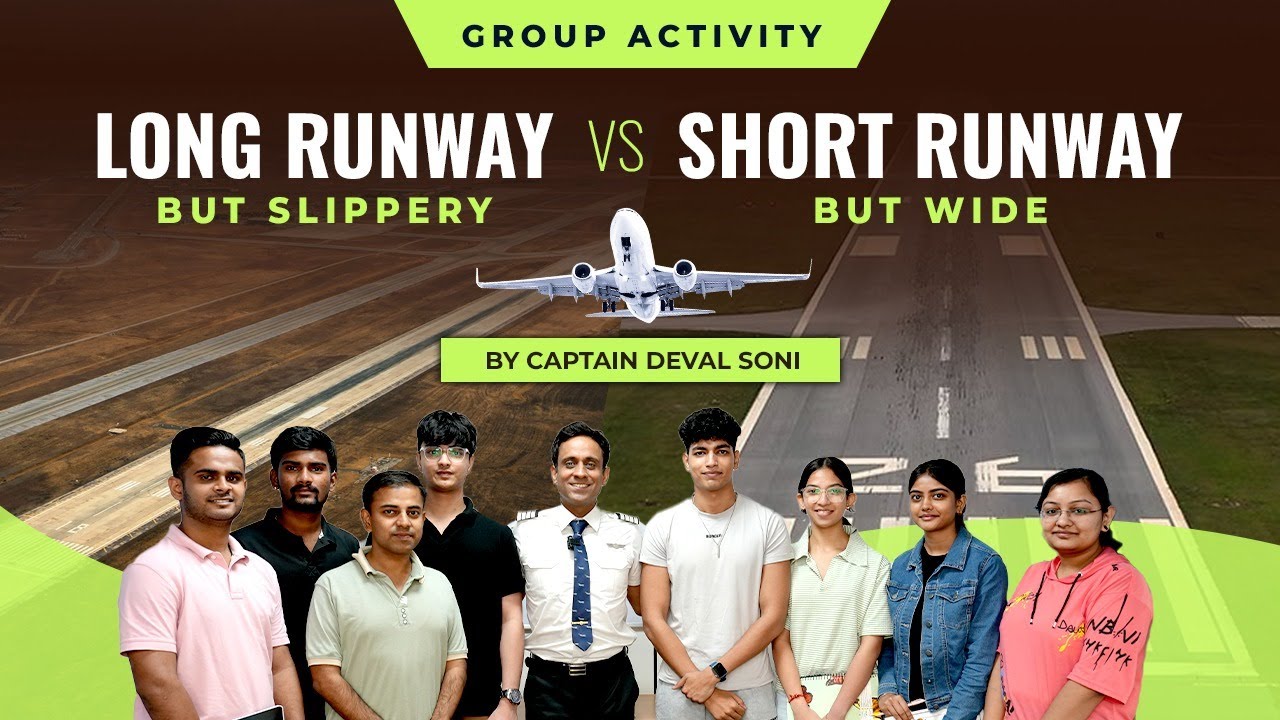 Airline Group Activity on Long Runway but slippery V/S Short Runway but ...