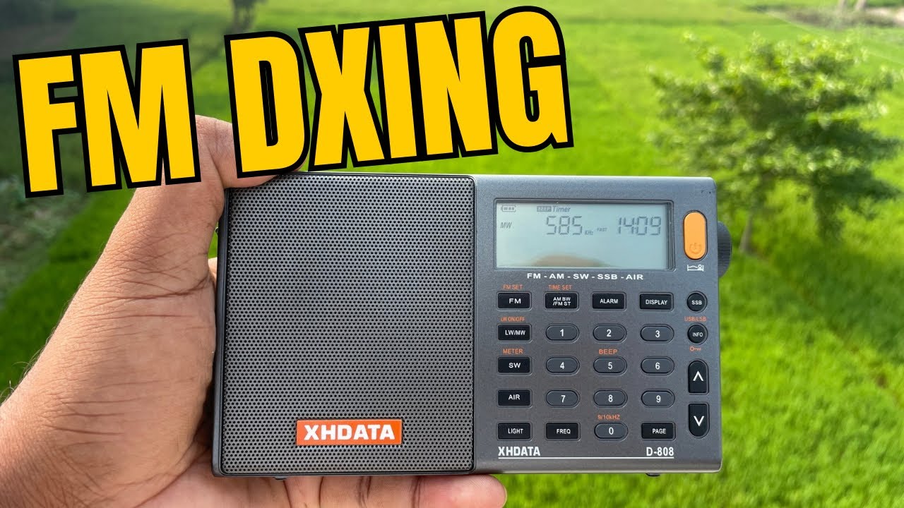 जबरदस्त रिजल्ट FM Dxing का मेरे Xhdata D-808 पर । FM Dxing On My Xhdata ...