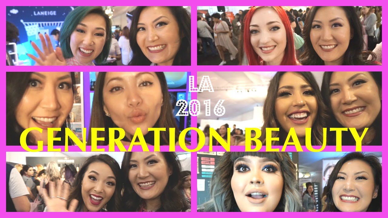 Generation Beauty LA 2016 Day1 - 제너레이션뷰티 행사에 같이가요 - YouTube