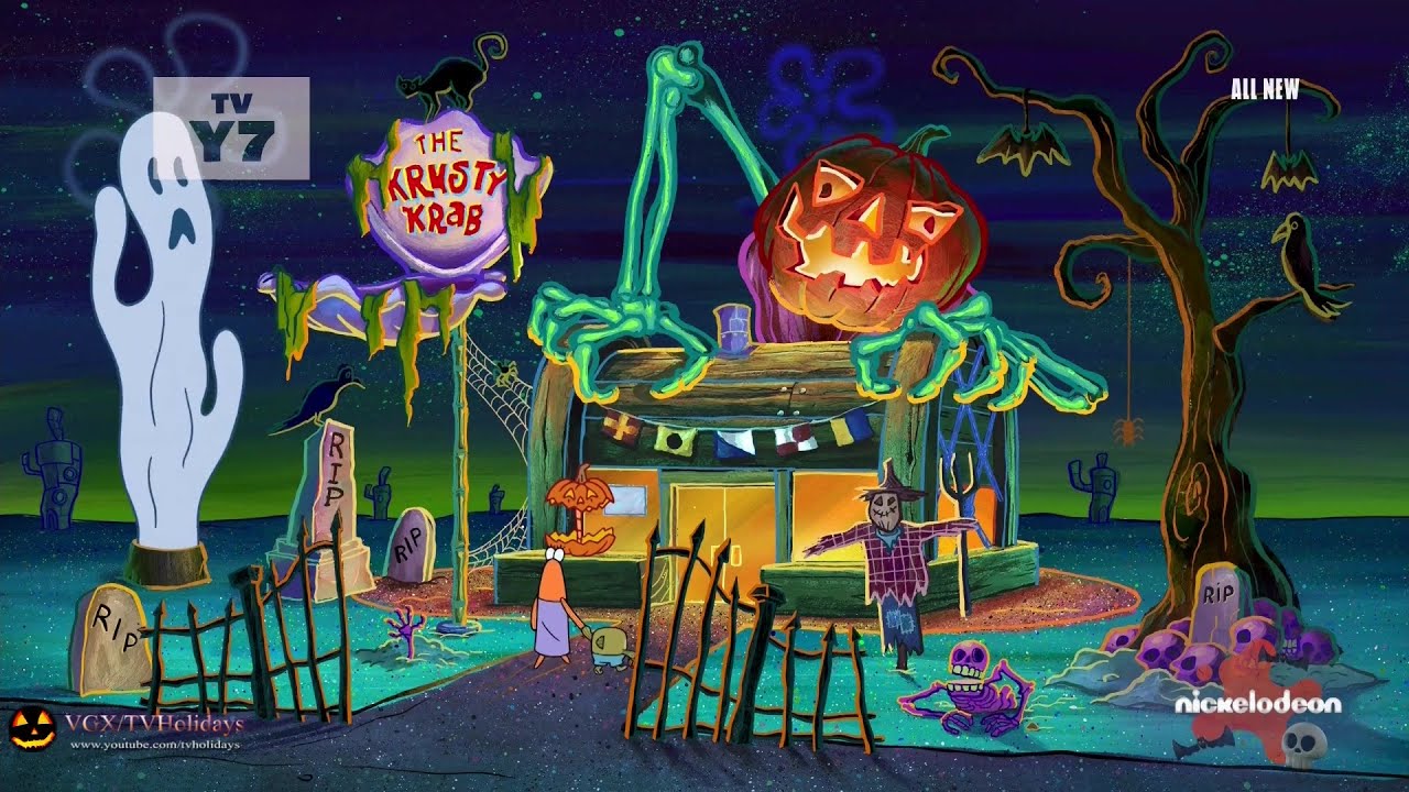 Nickelodeon US Spongebob Haunted Bucket 👻Halloween Premiere Start 2025🎃 ...