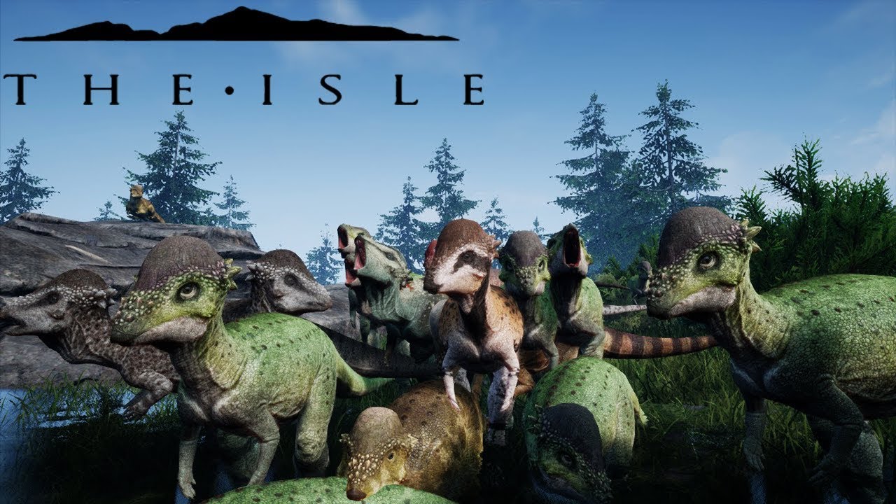 The Isle | Manada de Paquicefalossauro "Pachy" | (The Isle Brasil ...